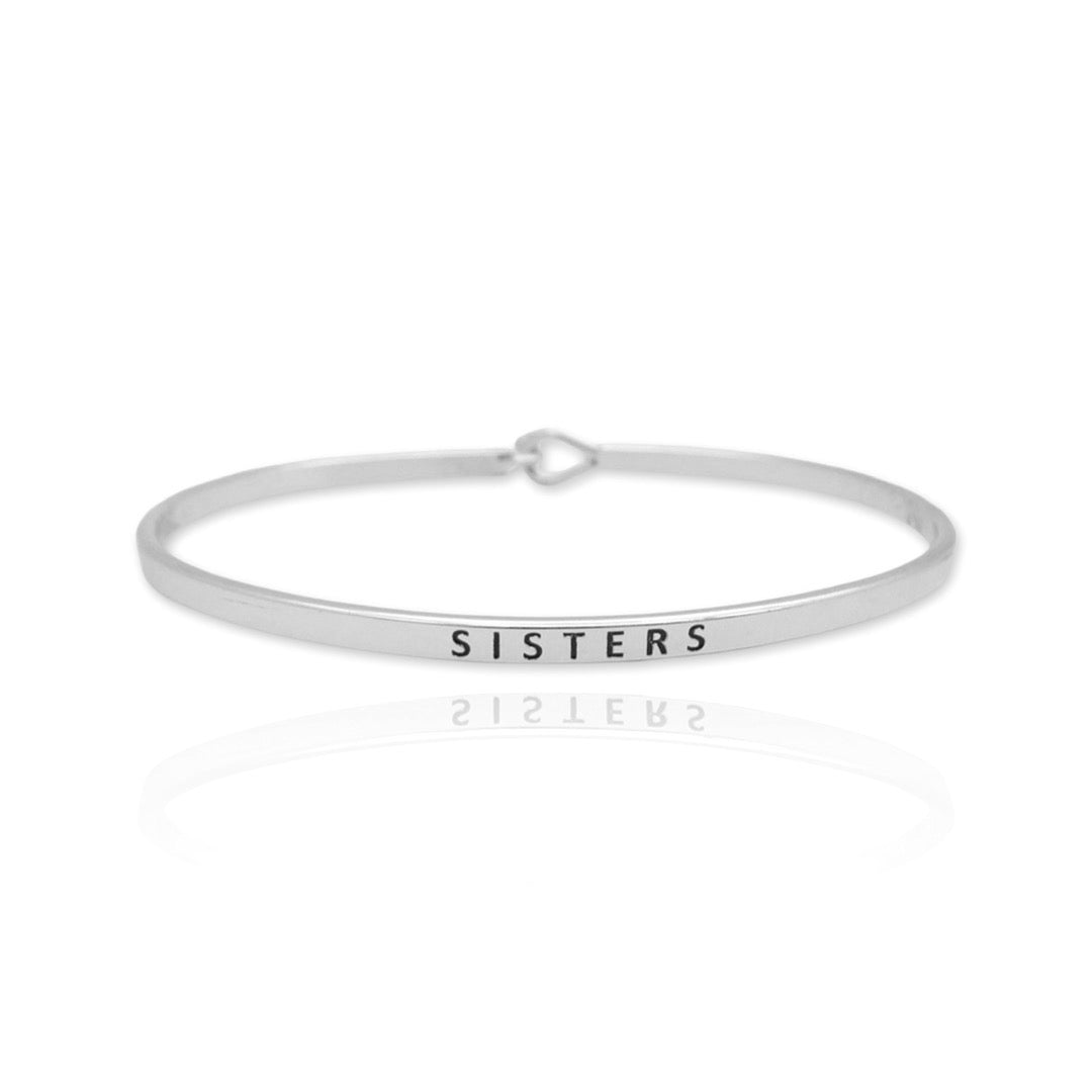 Engraved sister bracelets store