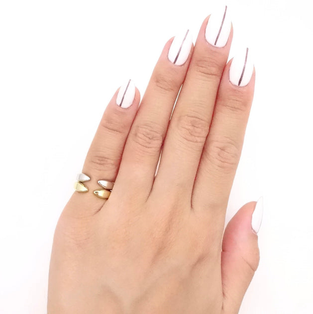 KIKICHIC | NYC | Small Claw Adjustable Pinky Ring available in White ...